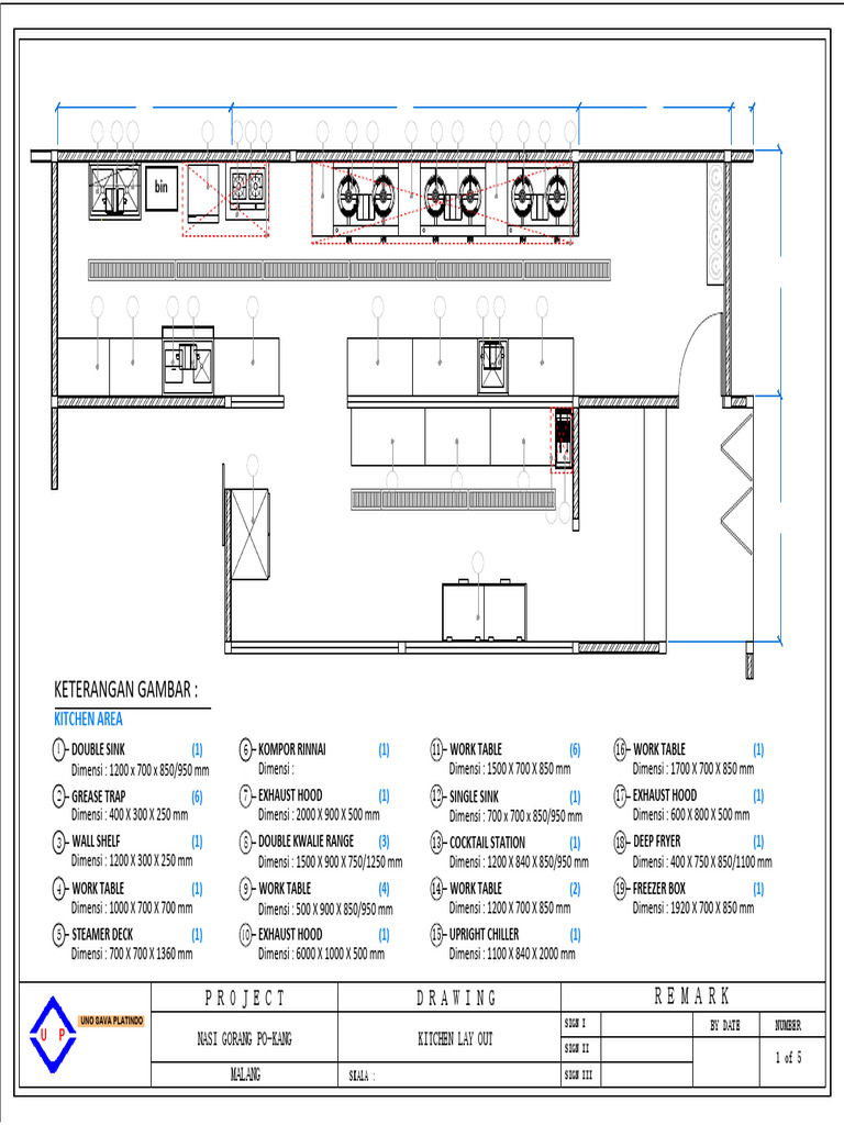 Nasi Goreng Po Kang Malang Layout | PDF | Kitchen | Cooking
