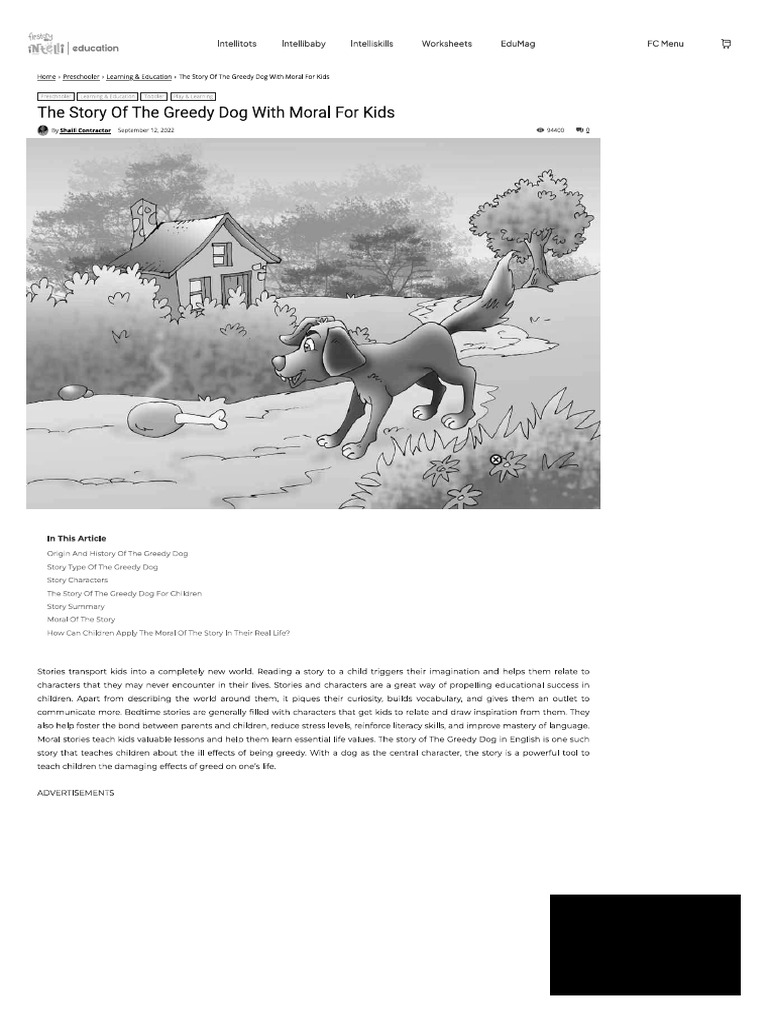 The Greedy Dog 2 | PDF
