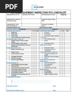 Trolly Checklist | PDF
