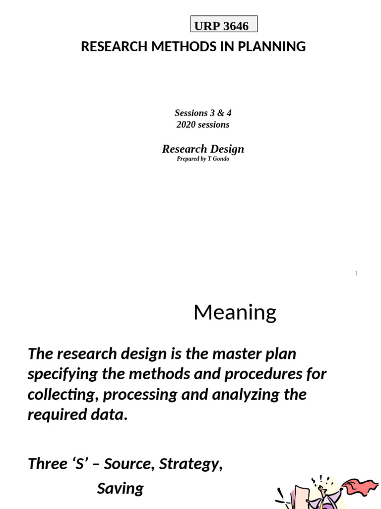 Urp 3646 Sessions 3 4 | PDF | Experiment | Sampling (Statistics)