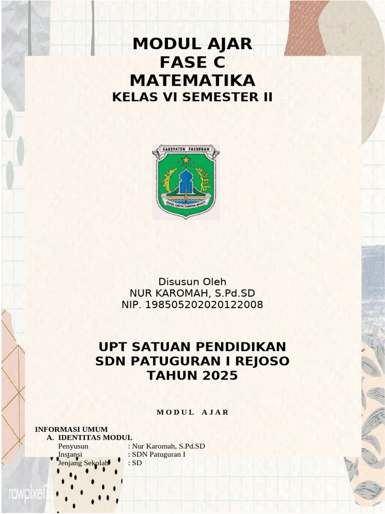 Modul Ajar Observasi 2025 | PDF