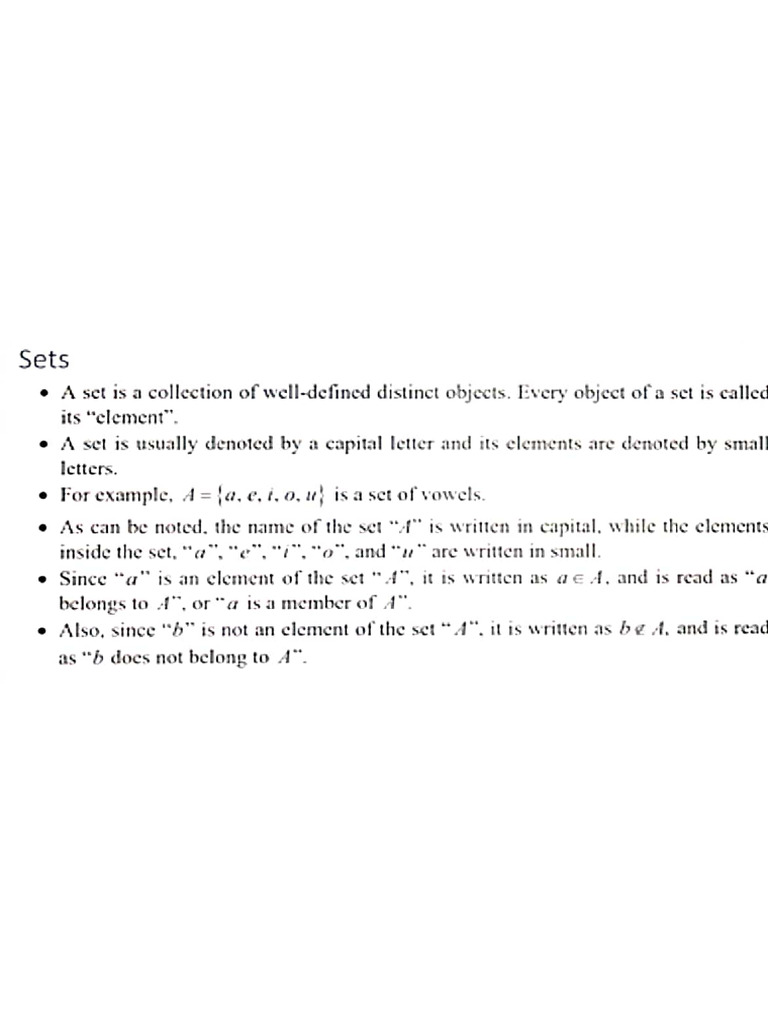 Sets, Relation & Function | PDF