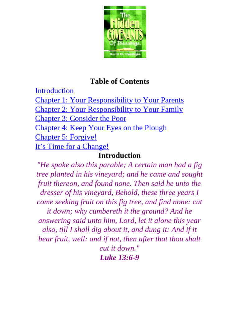 Unveiling the Covenant of Blessing | PDF | Jacob | Covenant (Biblical)