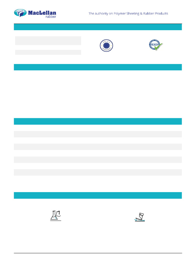 90 Shore A Polyurethane Data Sheet | PDF | Hardness | Polyurethane
