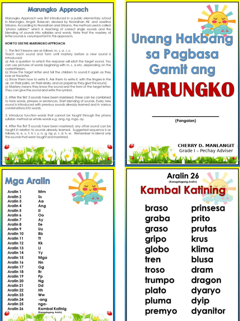 Marungko Ready To Print | PDF