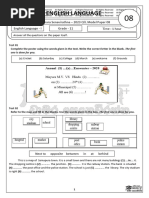 English Grade 11 Second Term Test 2024 Paper 1 Nivithigala | PDF