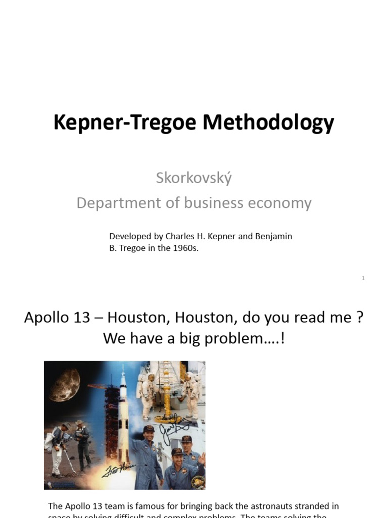 Kepner-Tregoe Method Overview | PDF | Fuel Economy In Automobiles