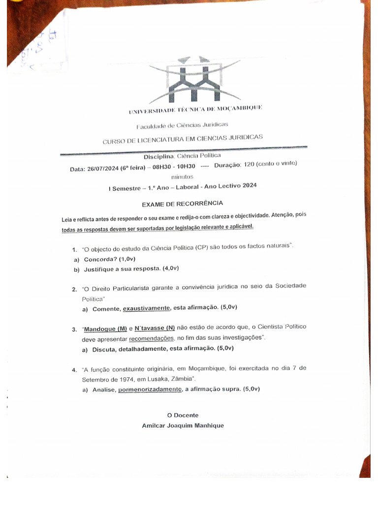 Testes UDM | PDF