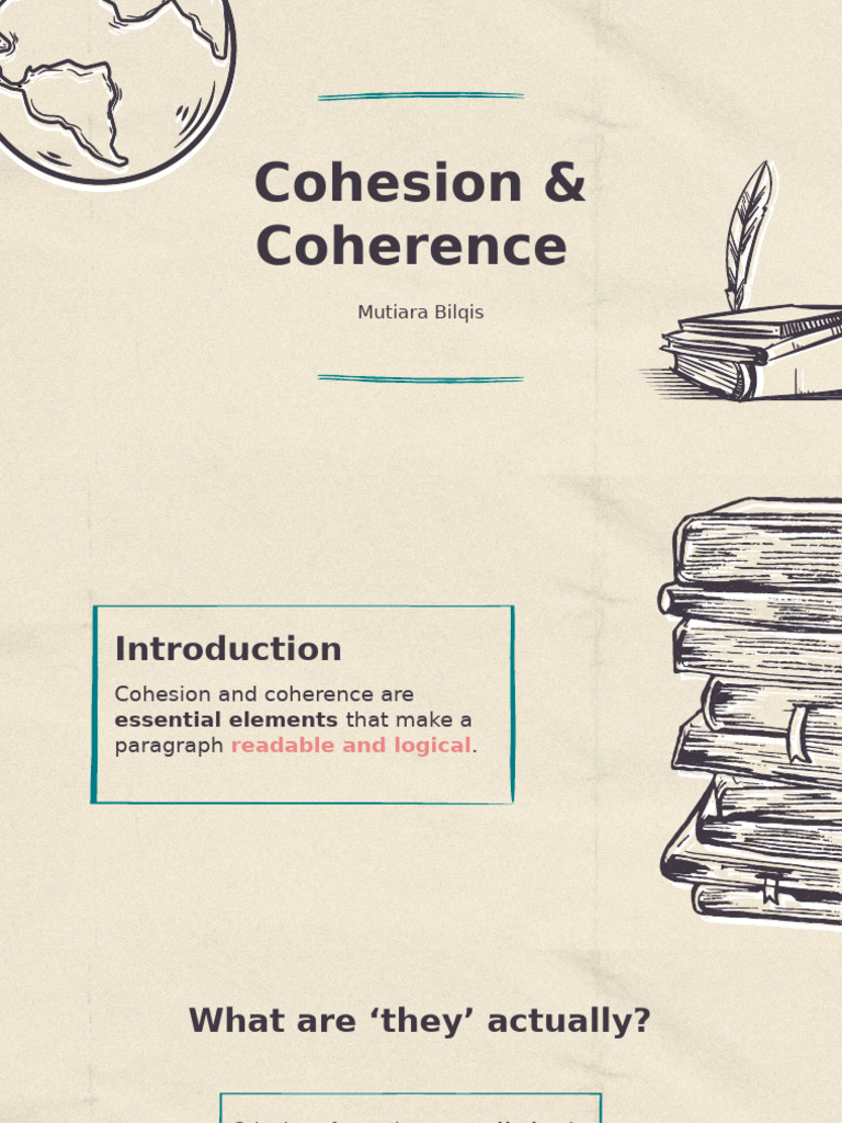 Meeting 3 Coherence and Cohesion | PDF