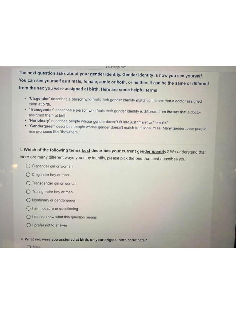 Burlington Survey Screenshots and Letter Redacted | PDF | Anal Sex | Sexual Intercourse