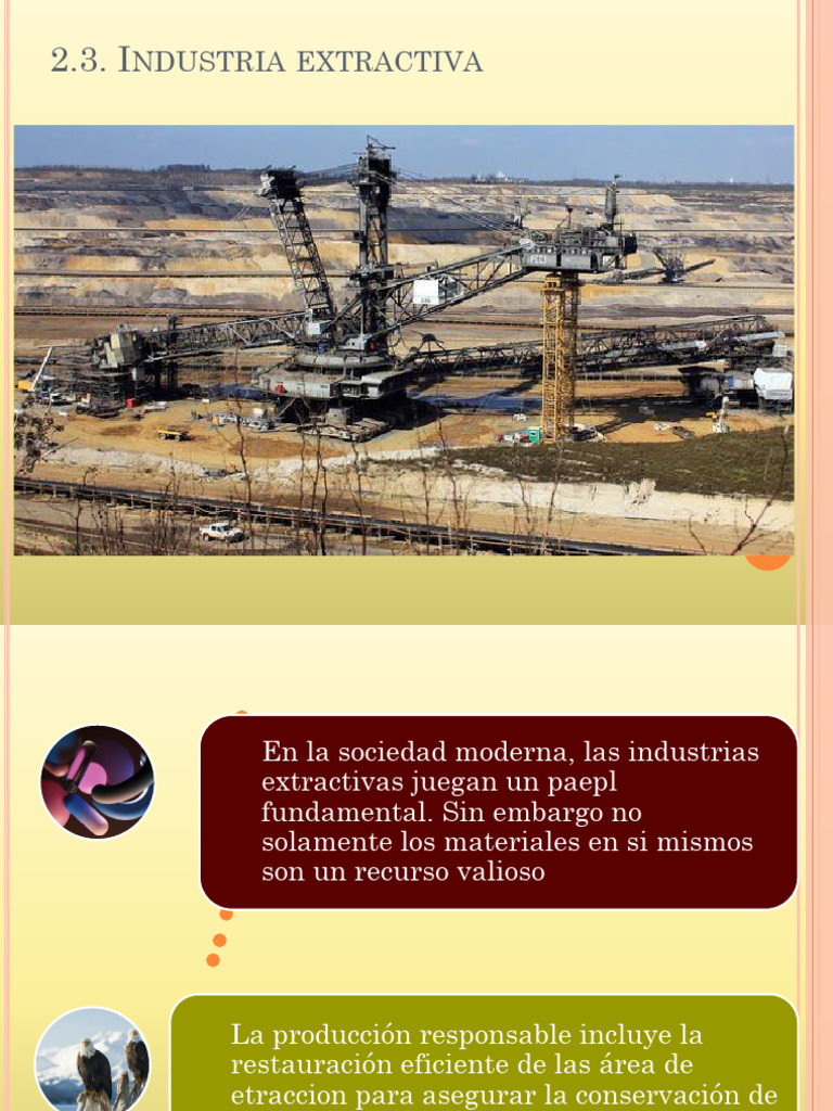 2.3 Industria Extractiva | PDF | Minería | Petróleo