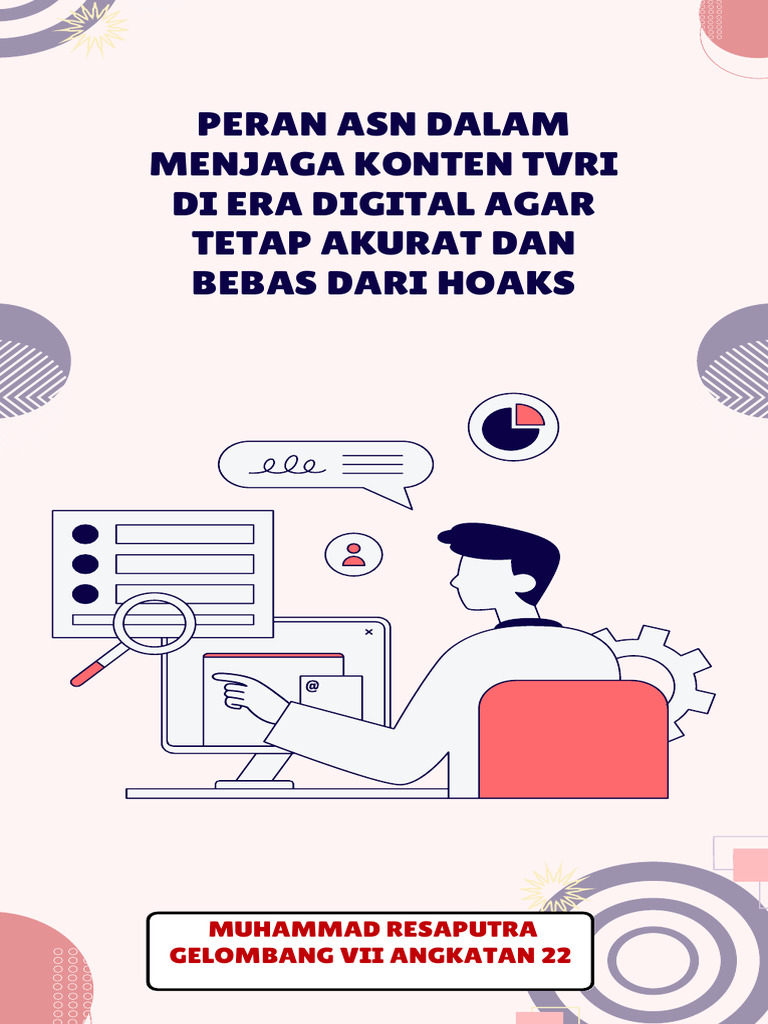 Peran Asn Dalam Menjaga Konten Tvri Di Era Digital Agar Tetap Akurat Dan Bebas Dari Hoaks PDF | PDF