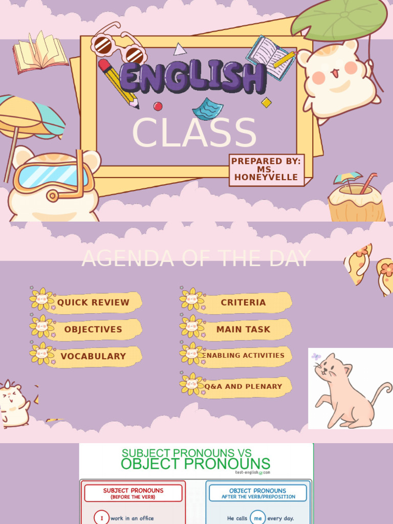 Understanding Pronoun References | PDF | Pronoun | Vocabulary