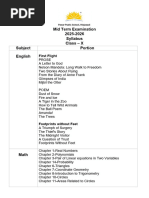 PAT Exam Syllabus 2025-2026 | PDF