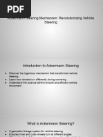 Anti Ackermann Steering Calculations | PDF