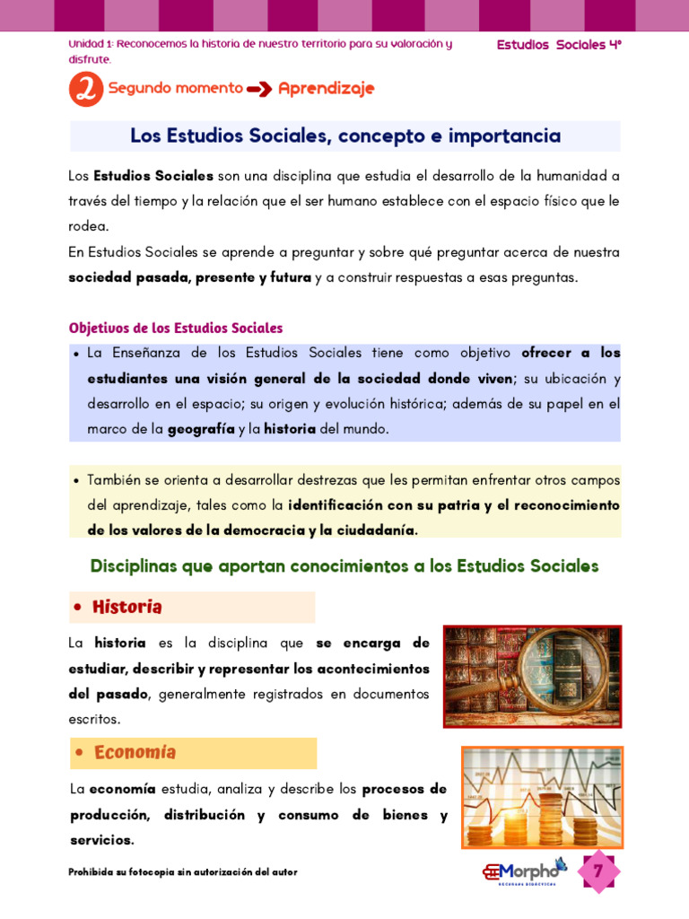 Importancia de los Estudios Sociales | PDF | Geografía | Sociedad