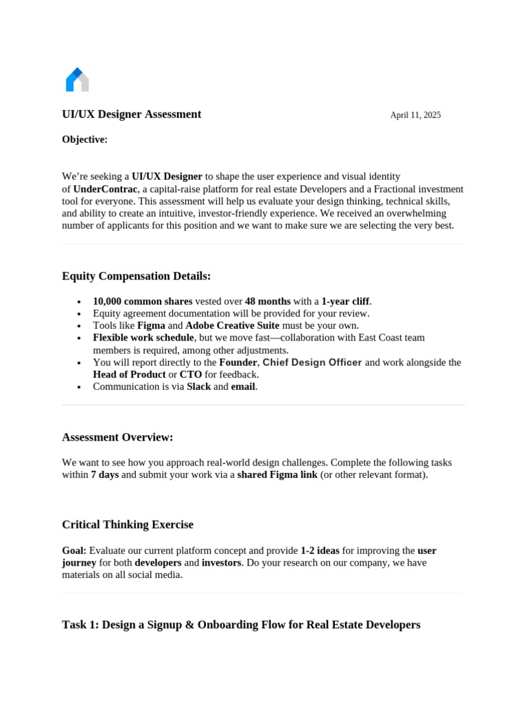 UI/UX Designer Self-Assessment Guide | PDF