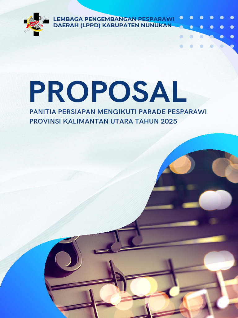 Biru Dan Putih Modern Cover Proposal Pemasaran A4 Dokumen | PDF