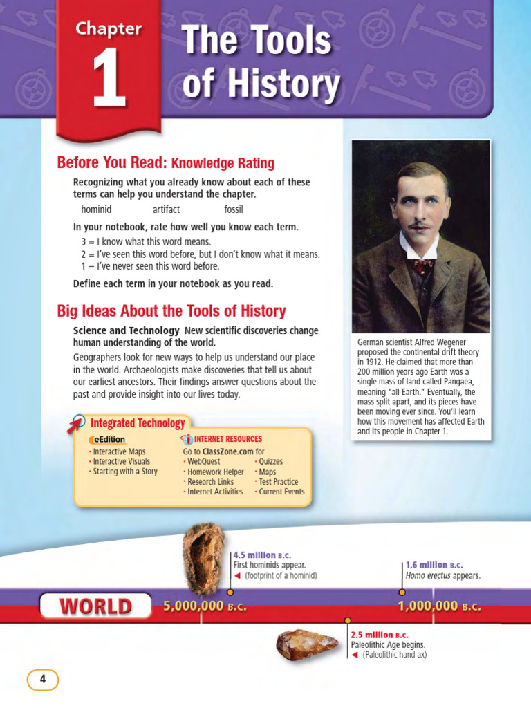 Chapter 1 - The Tools of History | PDF | Plate Tectonics | Historian