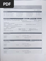 Kina Bank Visa Credit Card Application No-Cover | PDF