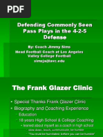 Attacking The 3-3 Stack Defense | PDF | Quarterback | Gridiron Football