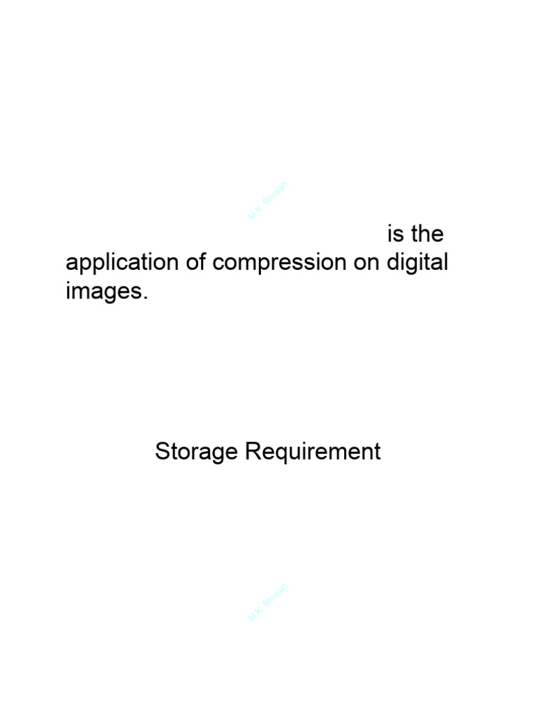 DIP CLASS 10. Compression | PDF | Data Compression | Signal Processing