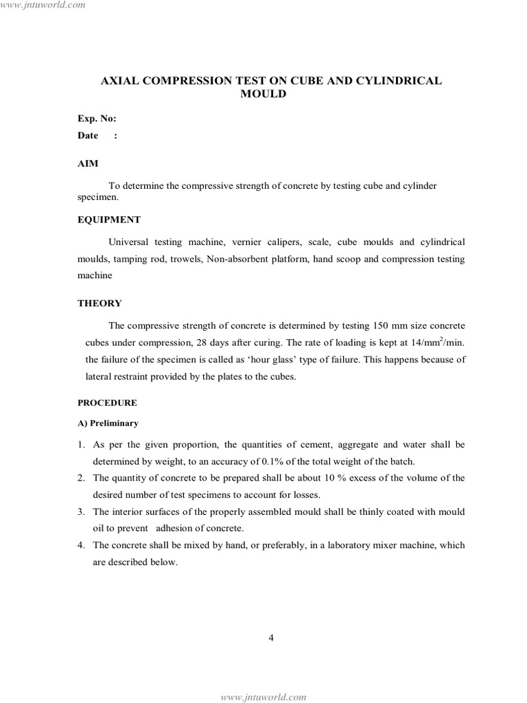 Lab Concrete | PDF