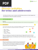 Feelings Candy Land Therapy Game | PDF | Feeling | Cognition