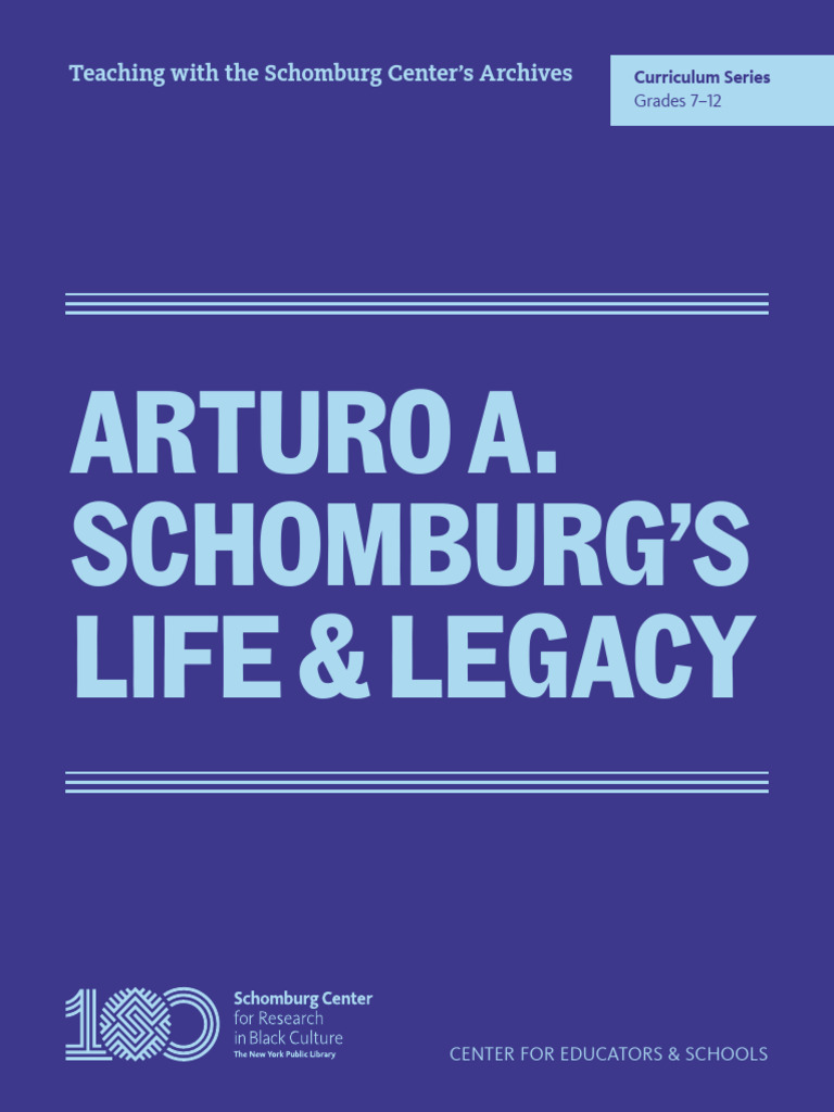 Teaching Black History with Schomburg | PDF