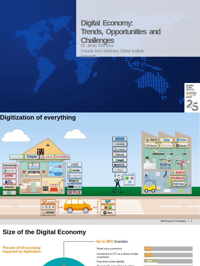 Digital Economy | PDF | Information And Communications Technology ...