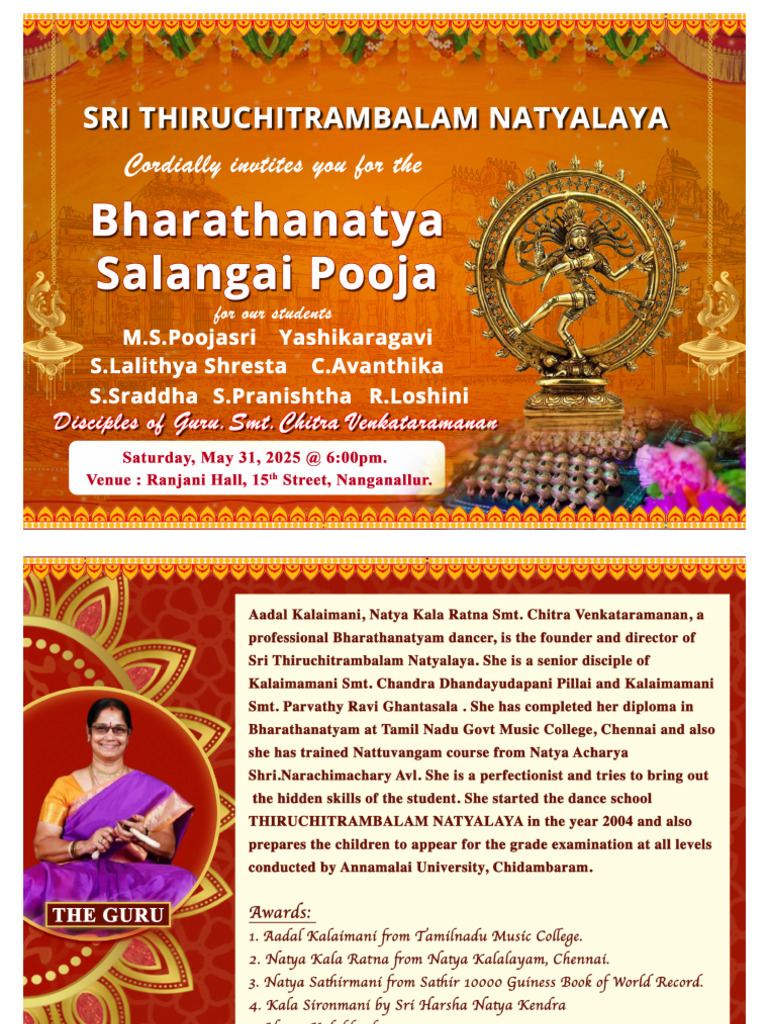Salangai Pooja Invitation 03 | PDF