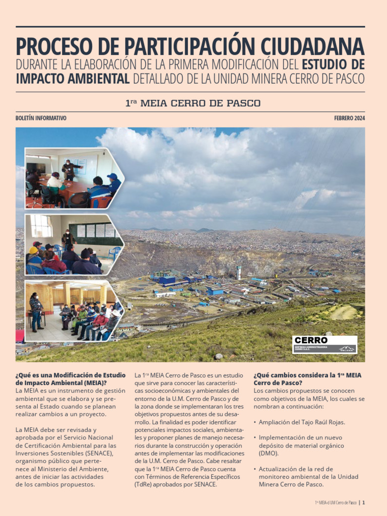 Material Informativo MPC MEIA Cerro de Pasco - Durante La Elaboración ...