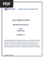 KZN Life Sciences Grade 10 SCOPE 2025 | PDF