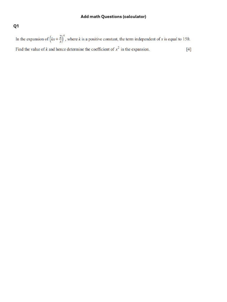 Add Math Questions Calculator - 250522 - 171851 | PDF