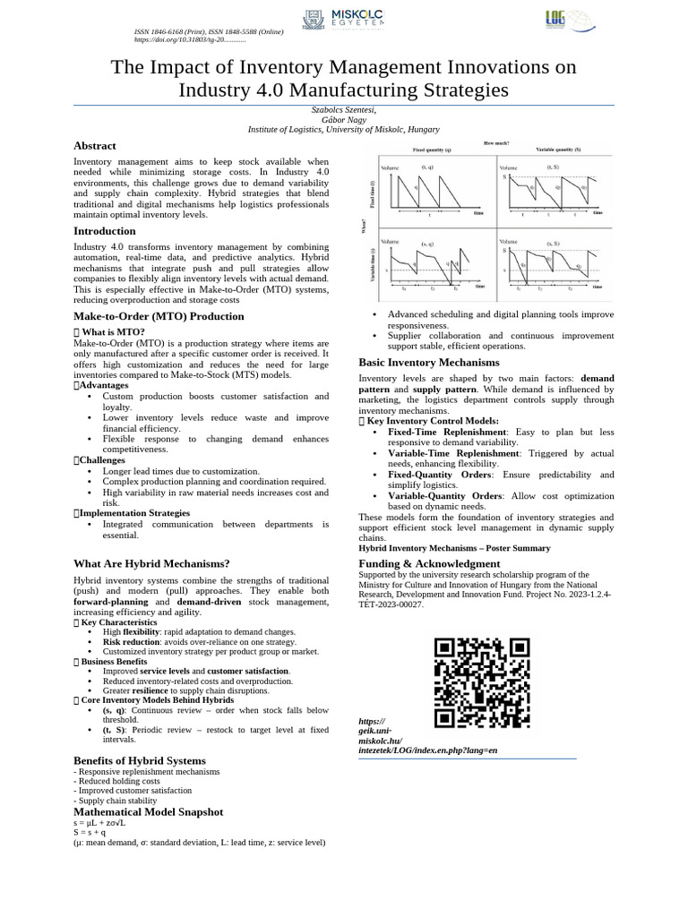 Inventory Management in Industry 4.0 | PDF | Inventory | Logistics