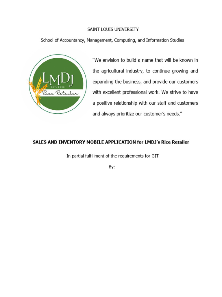 Business-Case-Paper-Example-Shamrock - Alipin (Khel Pangilinan) - BRS ...