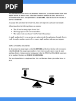 Seesaw Lever Model Guide | PDF | Lever | Mechanical Engineering