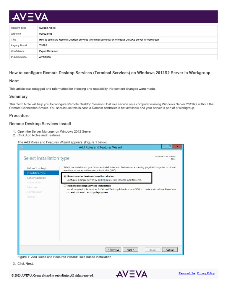 How To Configure Remote Desktop Services (Terminal Services) On Windows 2012R2 Server in ...