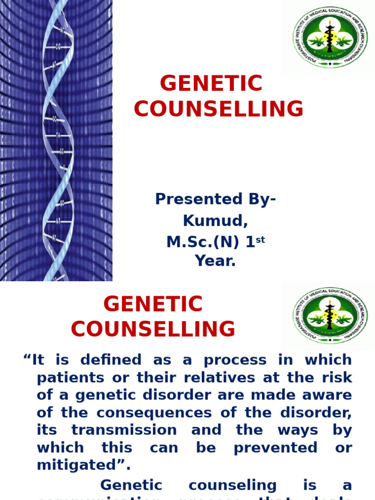 Genetic Counselling | PDF | Genetic Counseling | Health Sciences