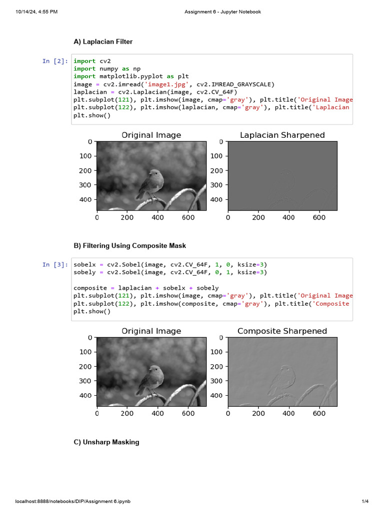 DIP Lab Assignment 6 - AP21110010912 | PDF | Imaging | Vision