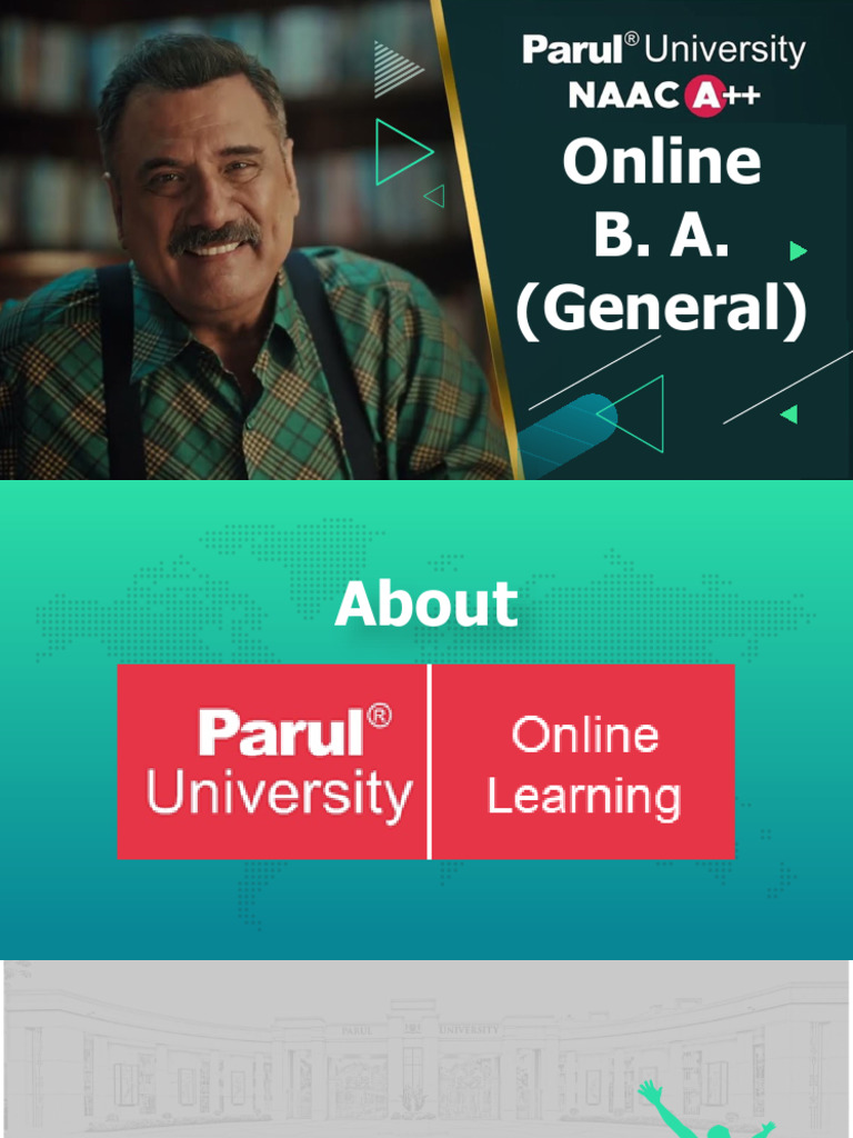 Parul University Online B. A. General | PDF | Academic Degree ...