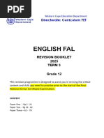 ENGlish FAL P3 GR12 QP SEPT 2024 - Watermark | PDF | English Language ...