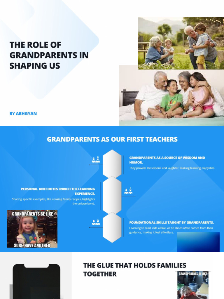 Role of Grandparents in Shaping Us | PDF