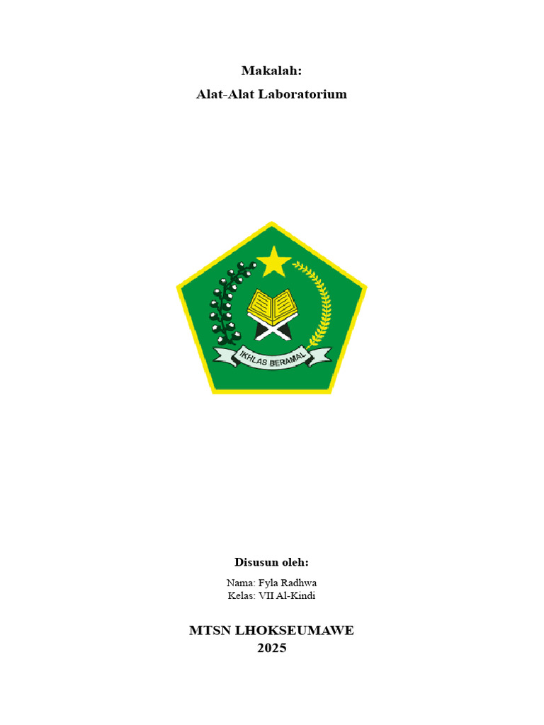 Panduan Alat Laboratorium Sains | PDF