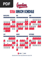 2026 Pirates Game Schedule March-April | PDF