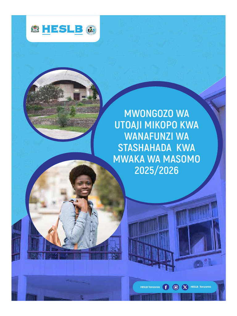 Mwongozo Wa Stashahada 2025 - 2026 | PDF