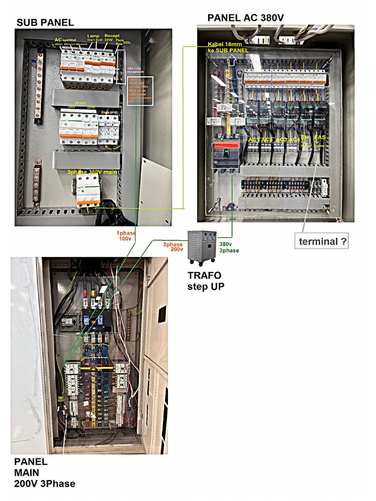 Panel Listrik Kubota-380v | PDF