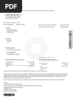 Wire Transfer Confirmation Letter Template | PDF