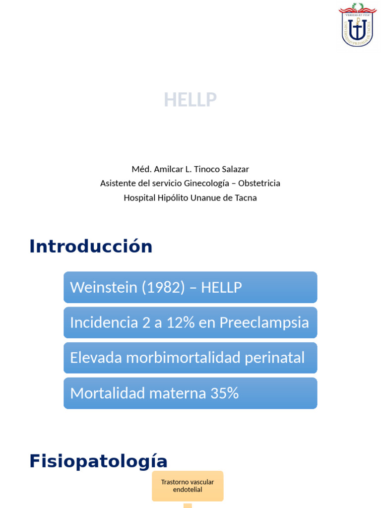 Hellp | PDF | Parto | Especialidades Medicas