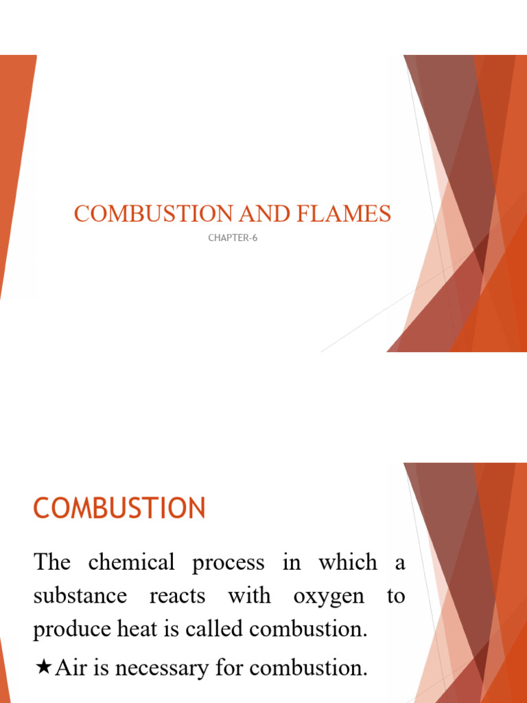 Combustion and Flames | PDF